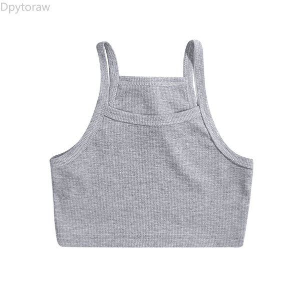 Dpytoraw Kids Toddler Baby Girls Spring Summer Solid Sleeveless Vest ...