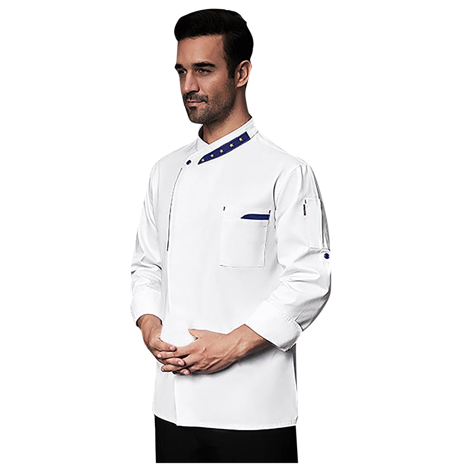 Dpytoraw Male And Female Chef Jacket Male And Female Chef Clothing ...