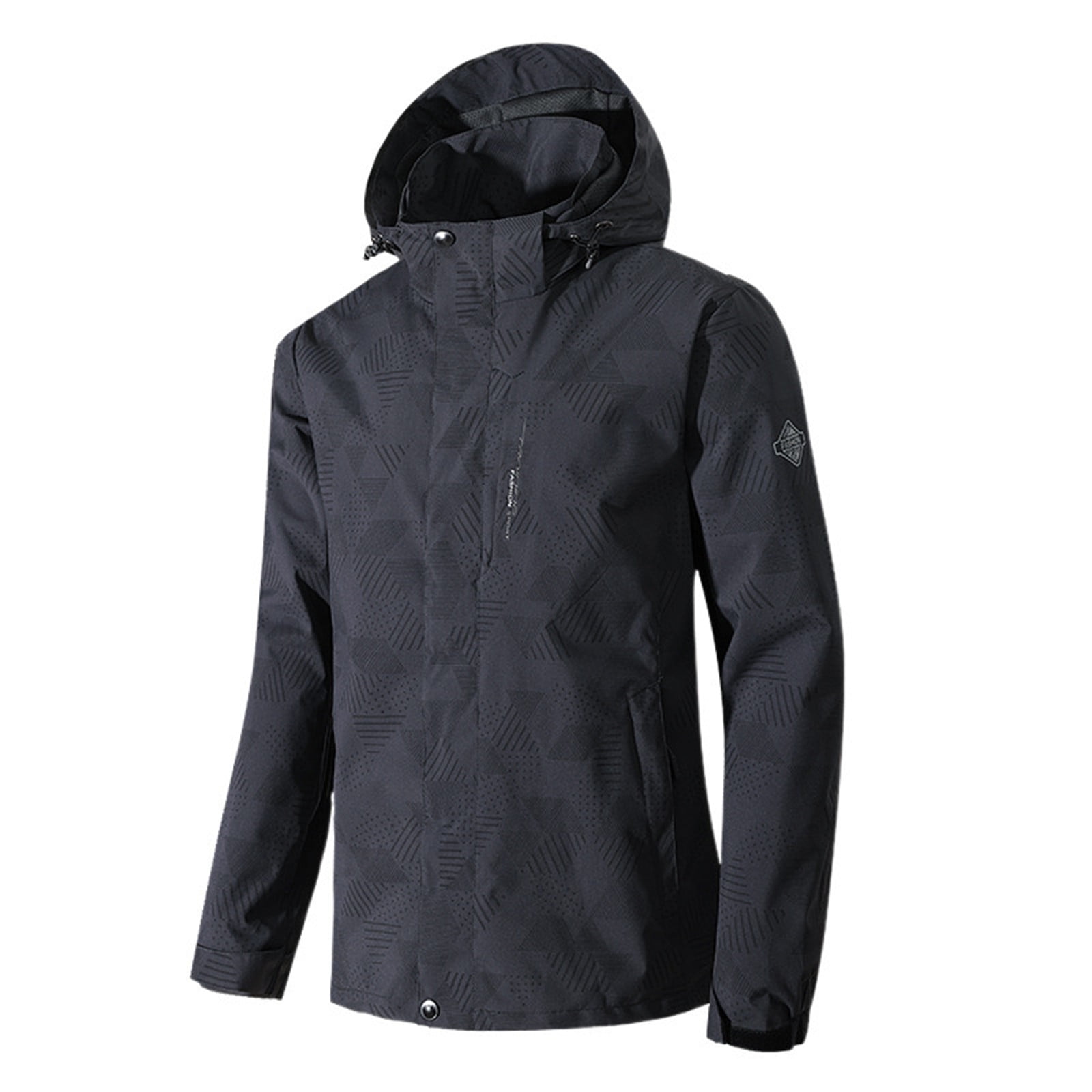 Dpytoraw Men's Spring And Autumn Fashion Casual Windproof Pocket Sports ...