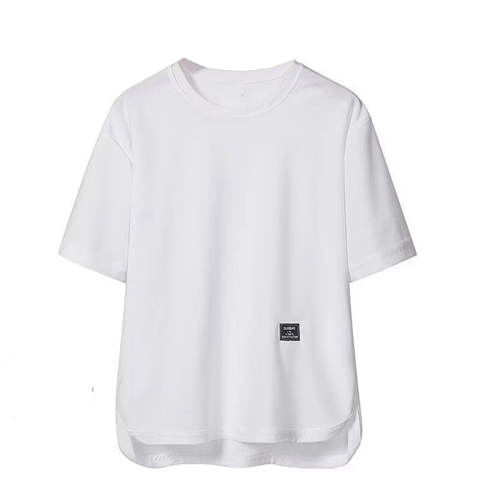 Dpytoraw Men's Summer Breathable Short Sleeve T Shirt With Hidden ...