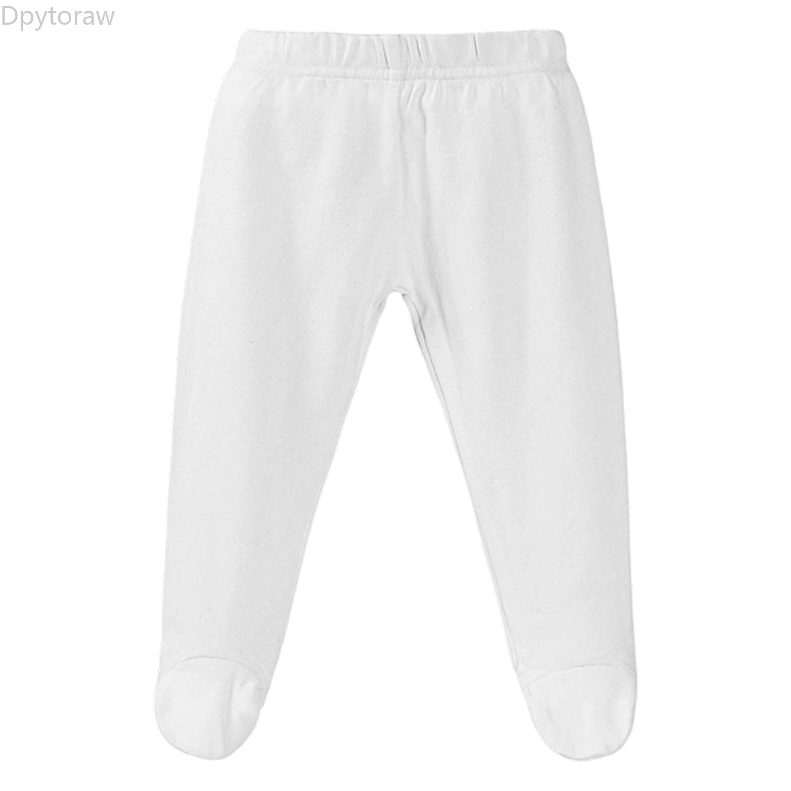Dpytoraw Soft Newborn Baby Pants Full Coverage Sleeper With Stretchy ...