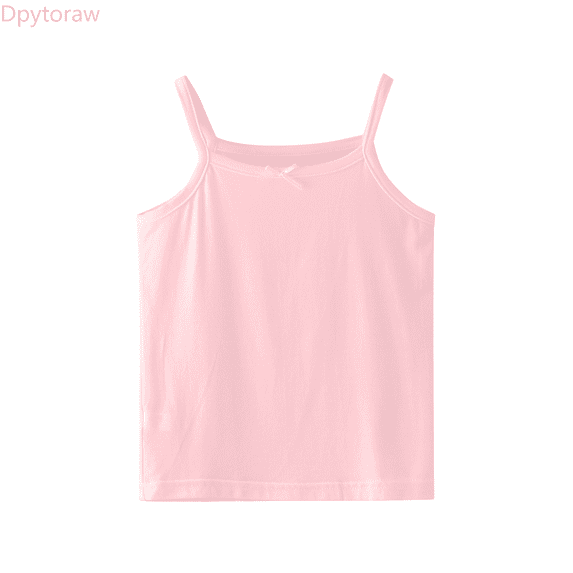 Dpytoraw Toddler Kids Girls Dance Tank Top Racerback Crop Tank Top ...