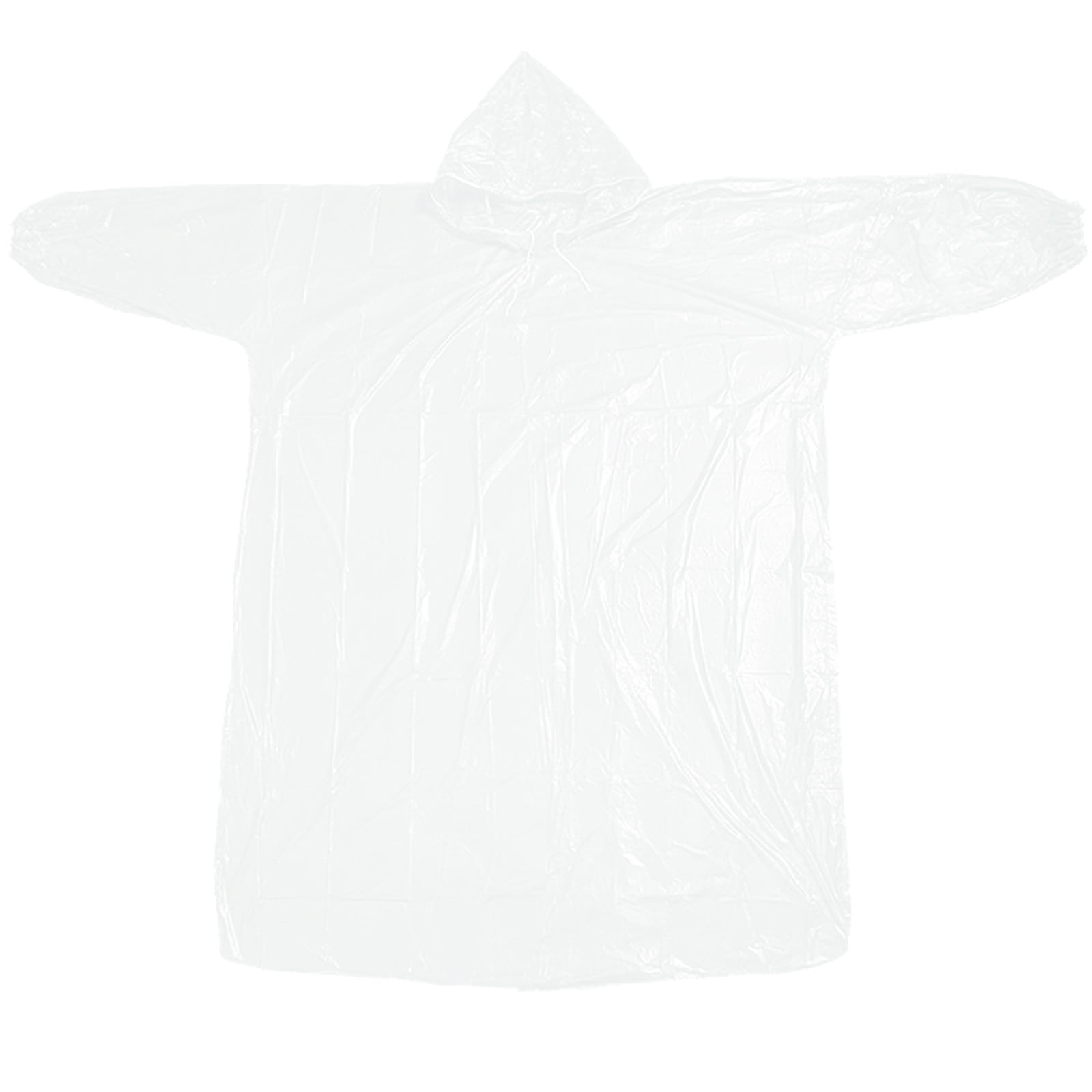 Dpytoraw Transparent Raincoat Disposable Raincoat Thickened Full Body ...