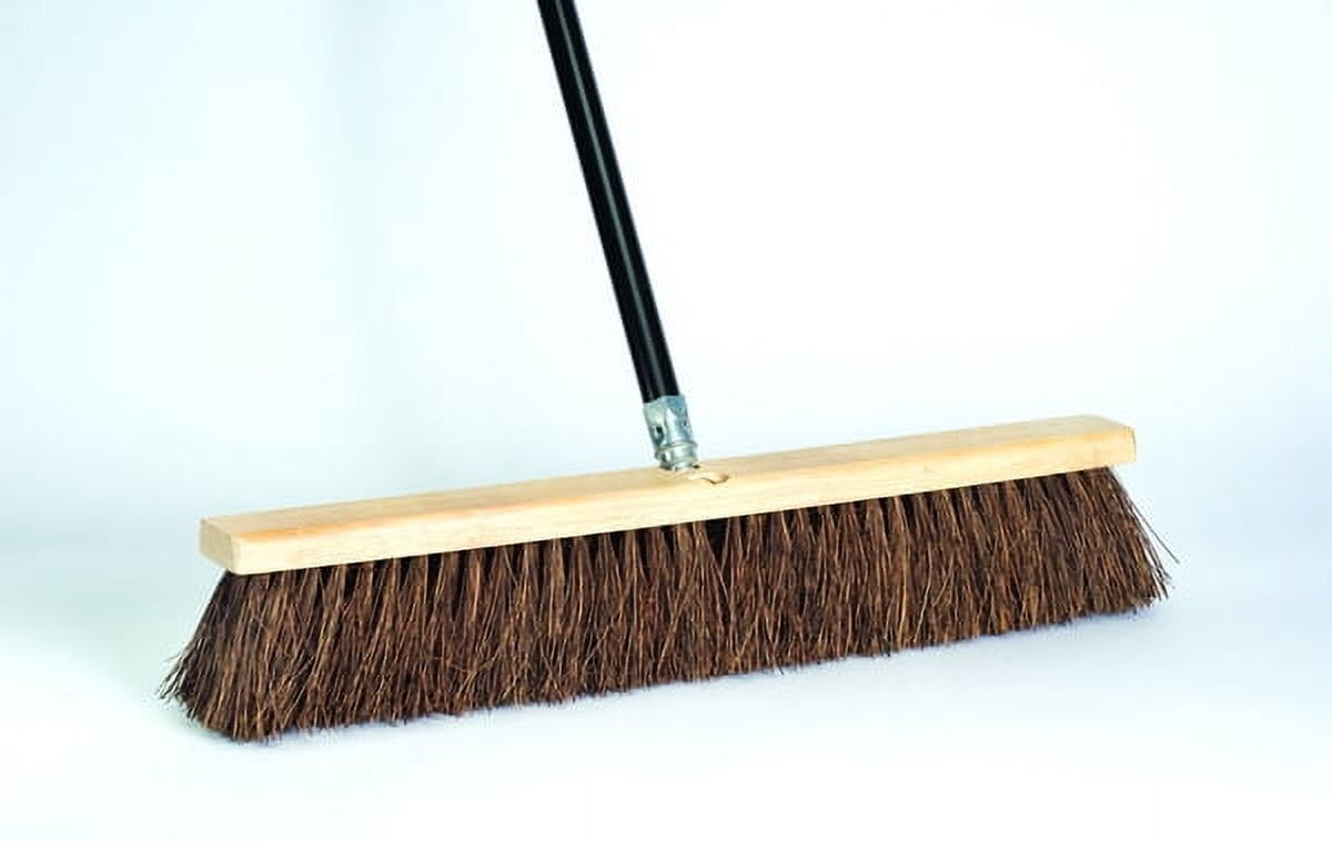 Dqb Industries 09982 24 in. Palmyra Push Broom & Handle - Walmart.com
