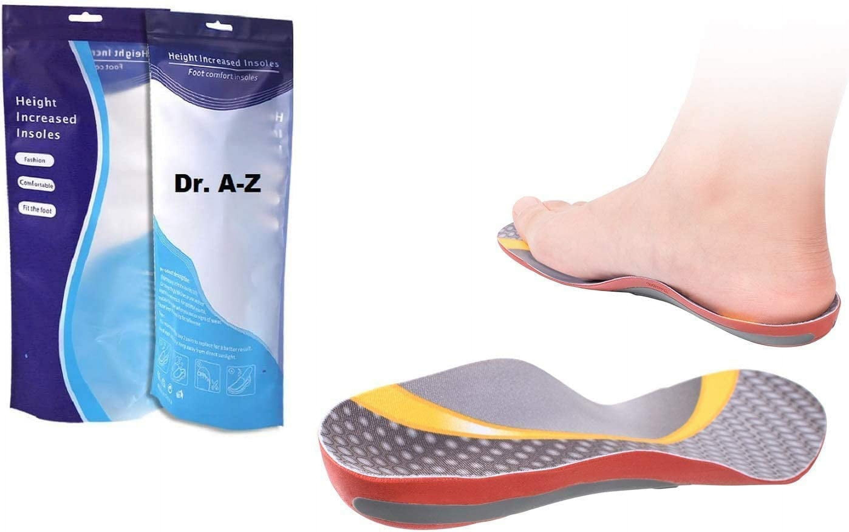 Dr A-Z Shoe Inserts Orthotic Inserts For Shoes Insoles, Height Inserts ...