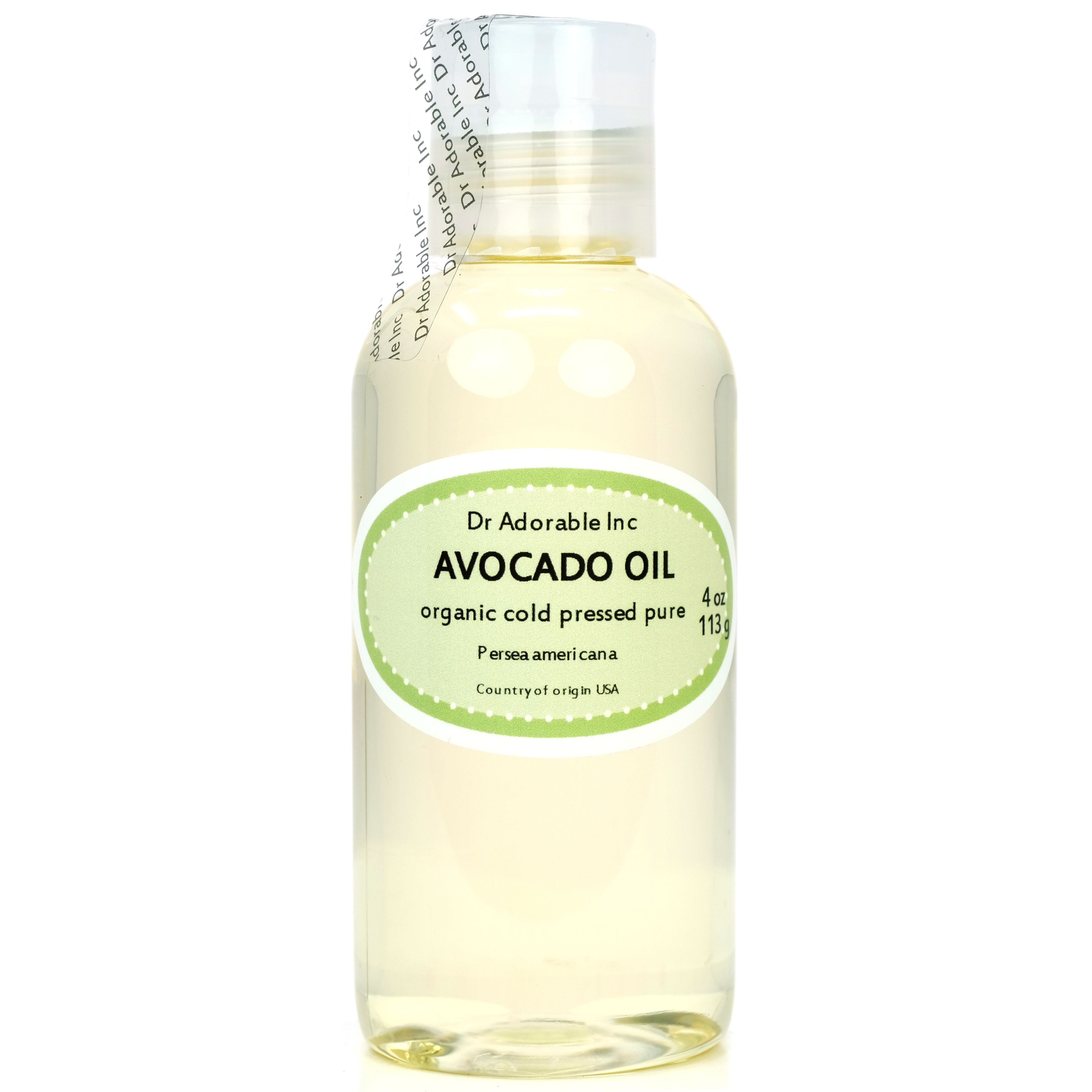 Dr Adorable - 4 oz - Avocado Oil - 100% Pure Organic Cold Pressed ...