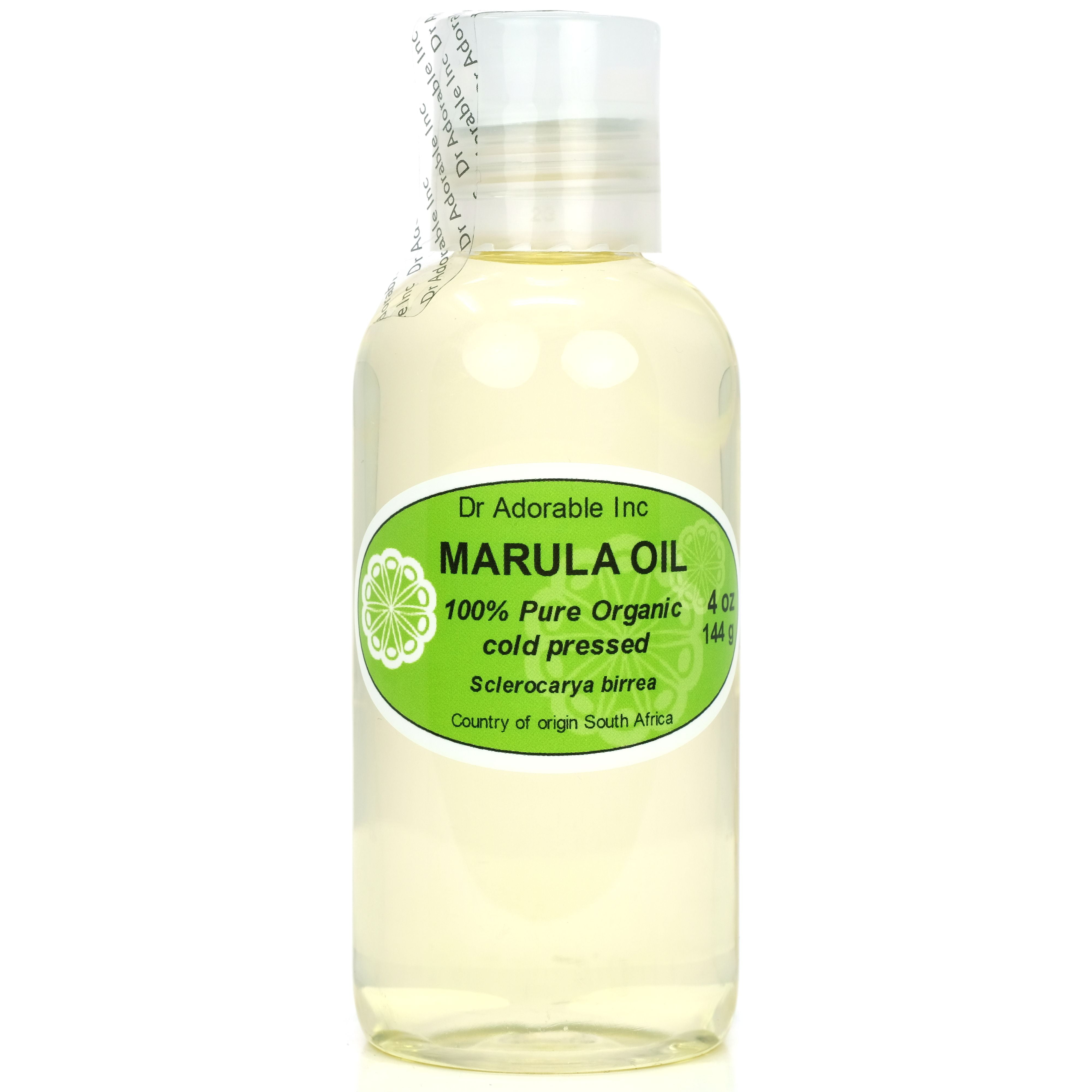 Dr Adorable - 4 oz - Marula Seed Oil - 100% Pure Organic Cold Pressed ...