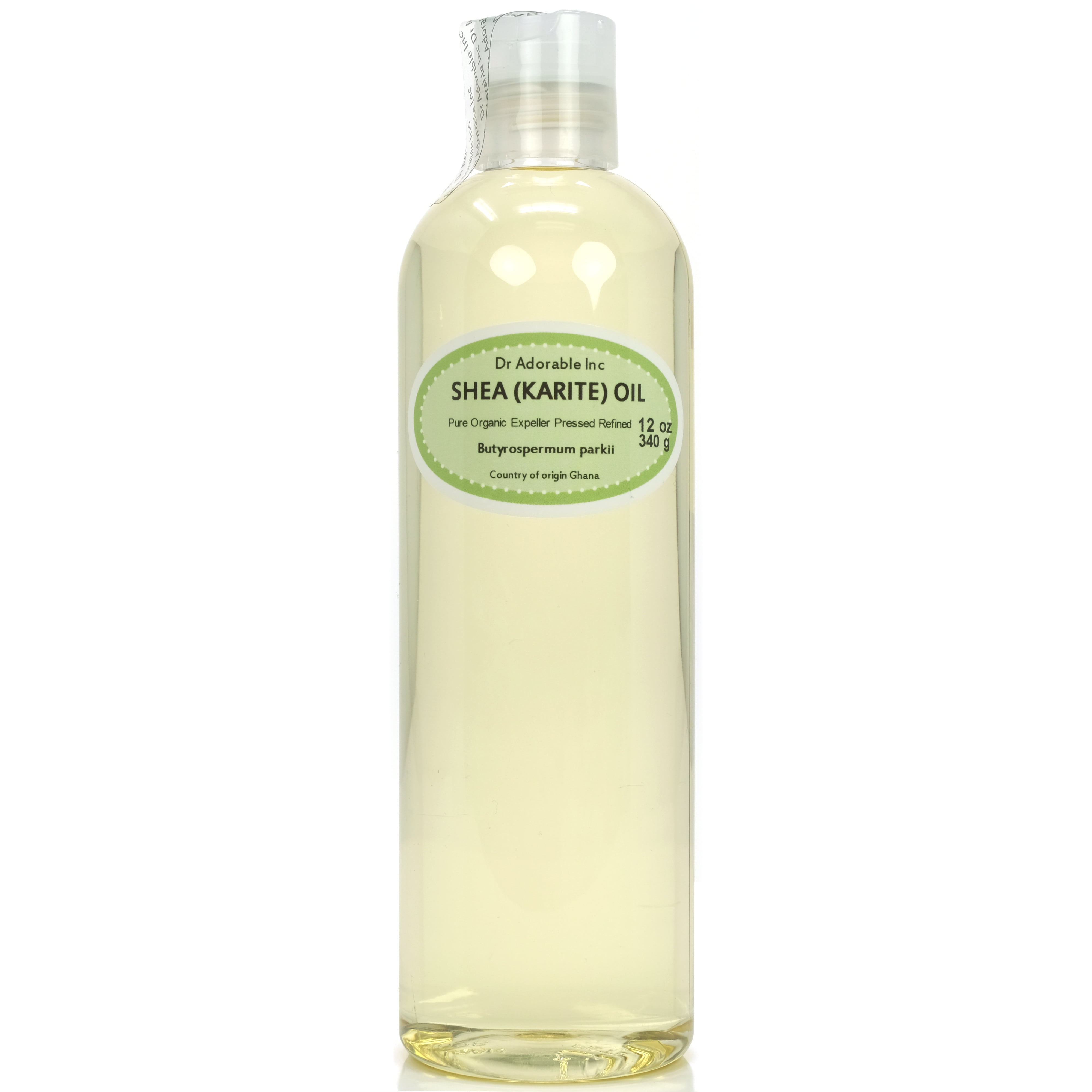 Dr Adorable - 12 oz - Shea Karite Oil - Refined 100% Pure Cold Pressed ...