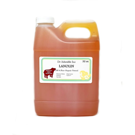 Dr Adorable - 32 oz - Lanolin Oil - Pure USP Grade Skin LIP ...