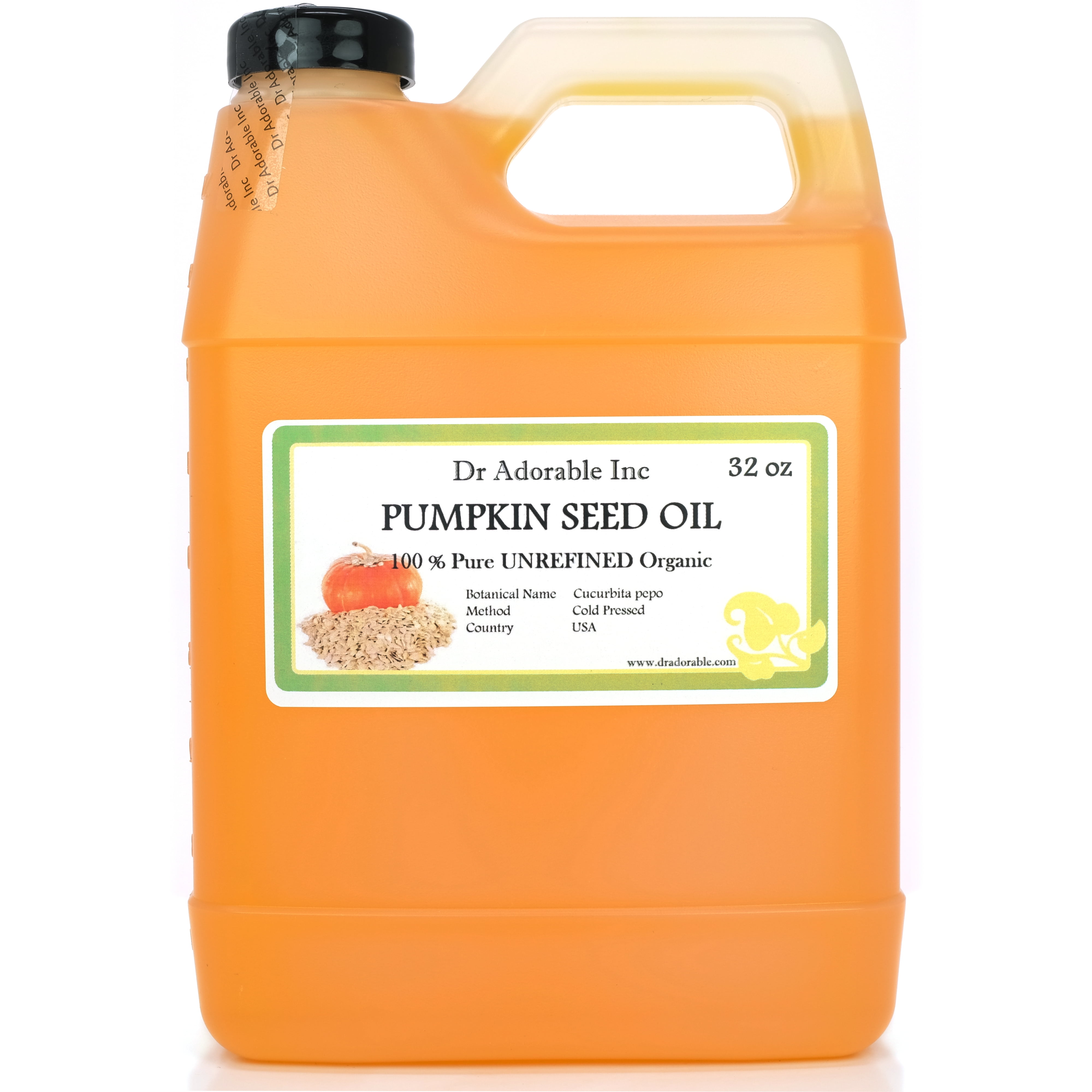 Dr Adorable - 32 oz - Pumpkin Seed Unrefined Oil - 100% Pure Organic ...