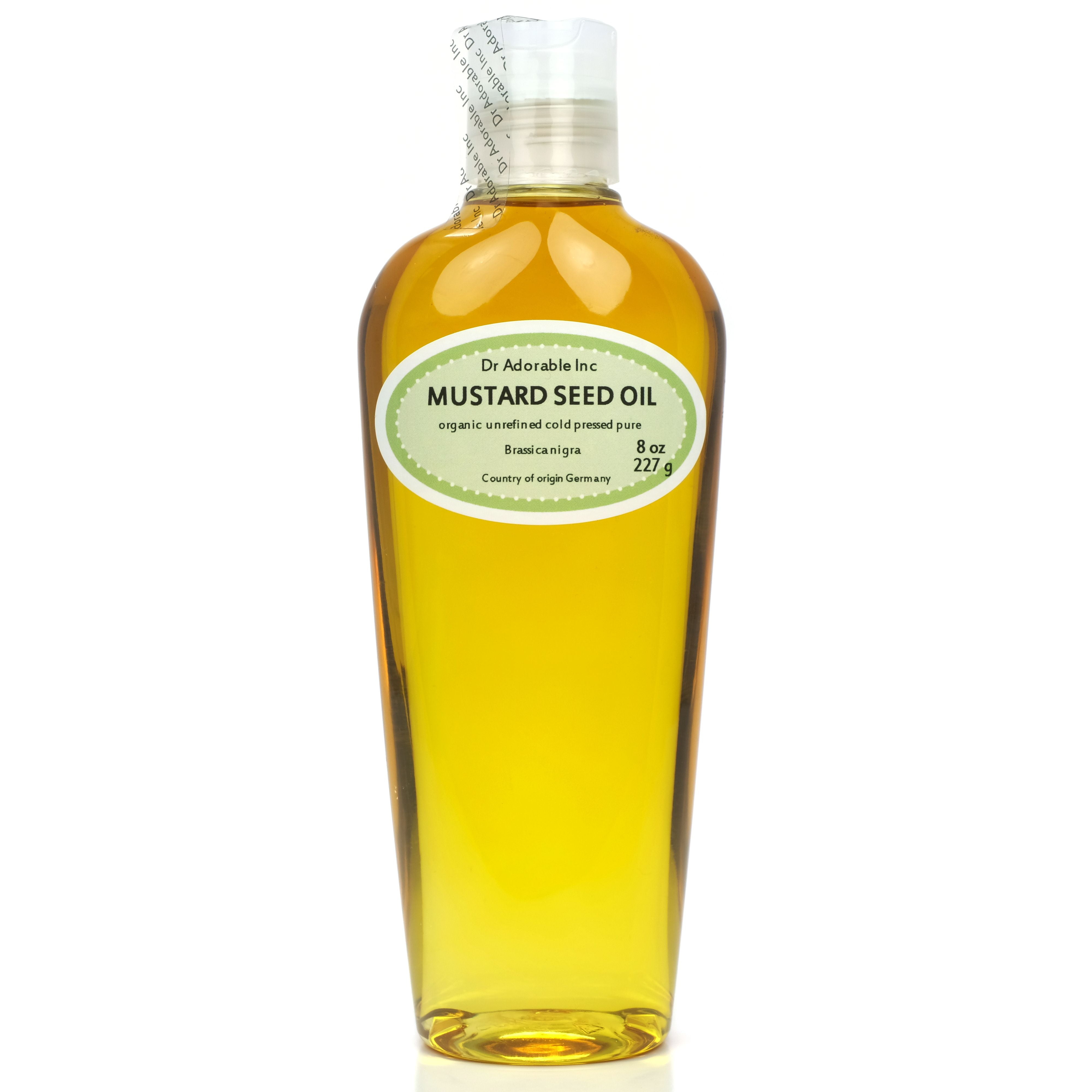 Dr Adorable - 8 oz - Mustard Seed Oil - Unrefined 100% Pure Organic ...