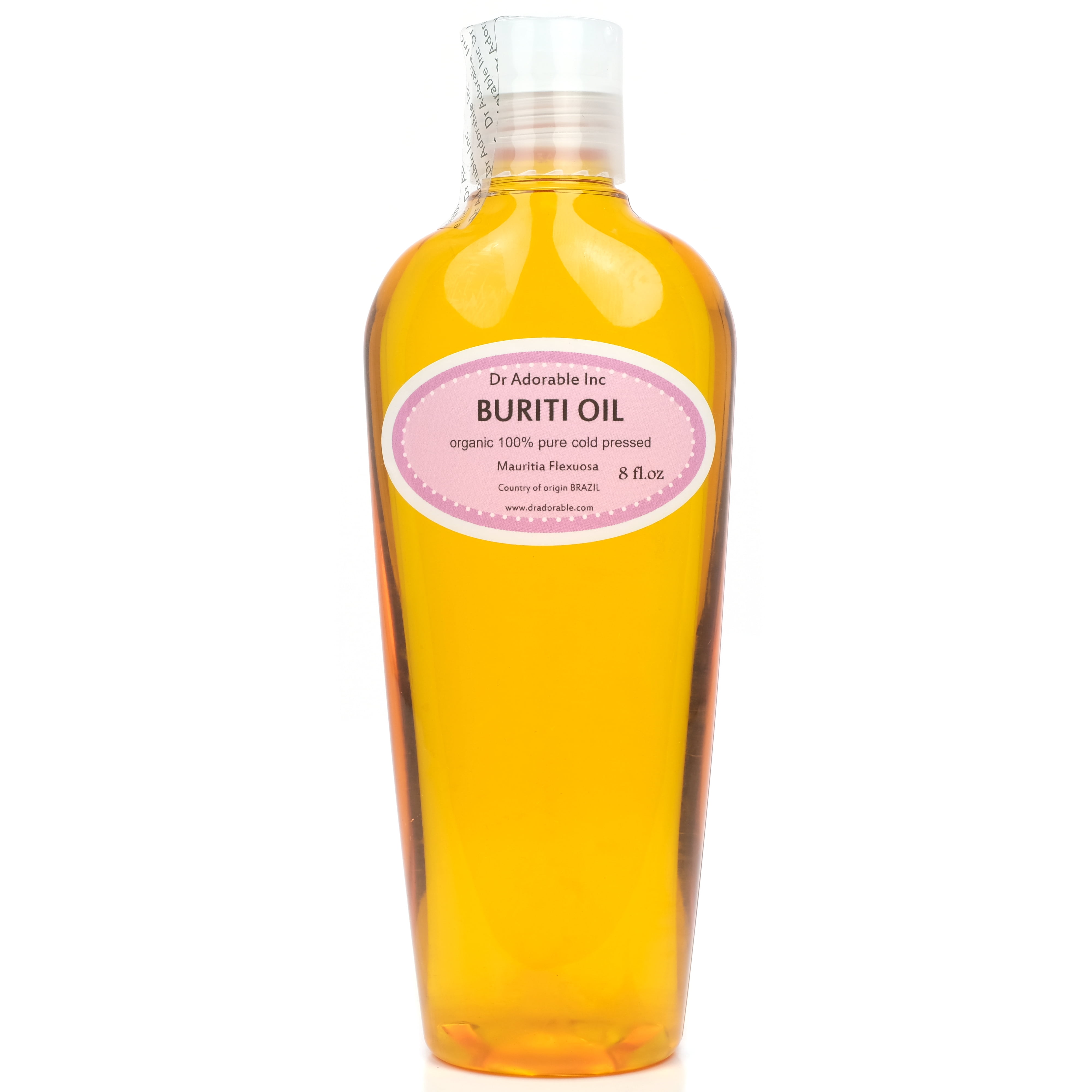 Dr Adorable - 8 oz - Buriti Exotic Oil - 100% Pure Organic Cold Pressed ...