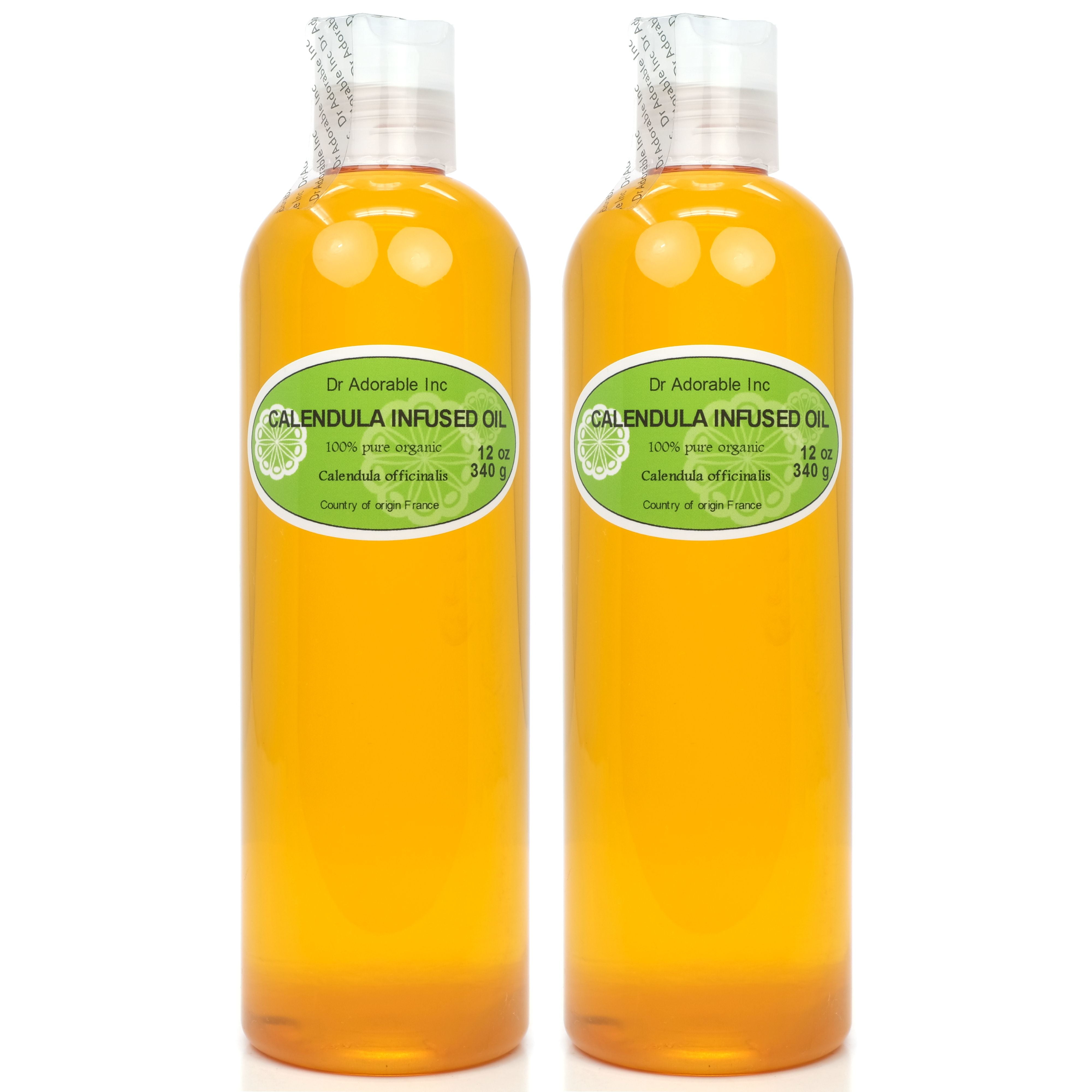 Dr Adorable - 24 oz - Calendula Infused Oil - 100% Pure Organic Cold ...