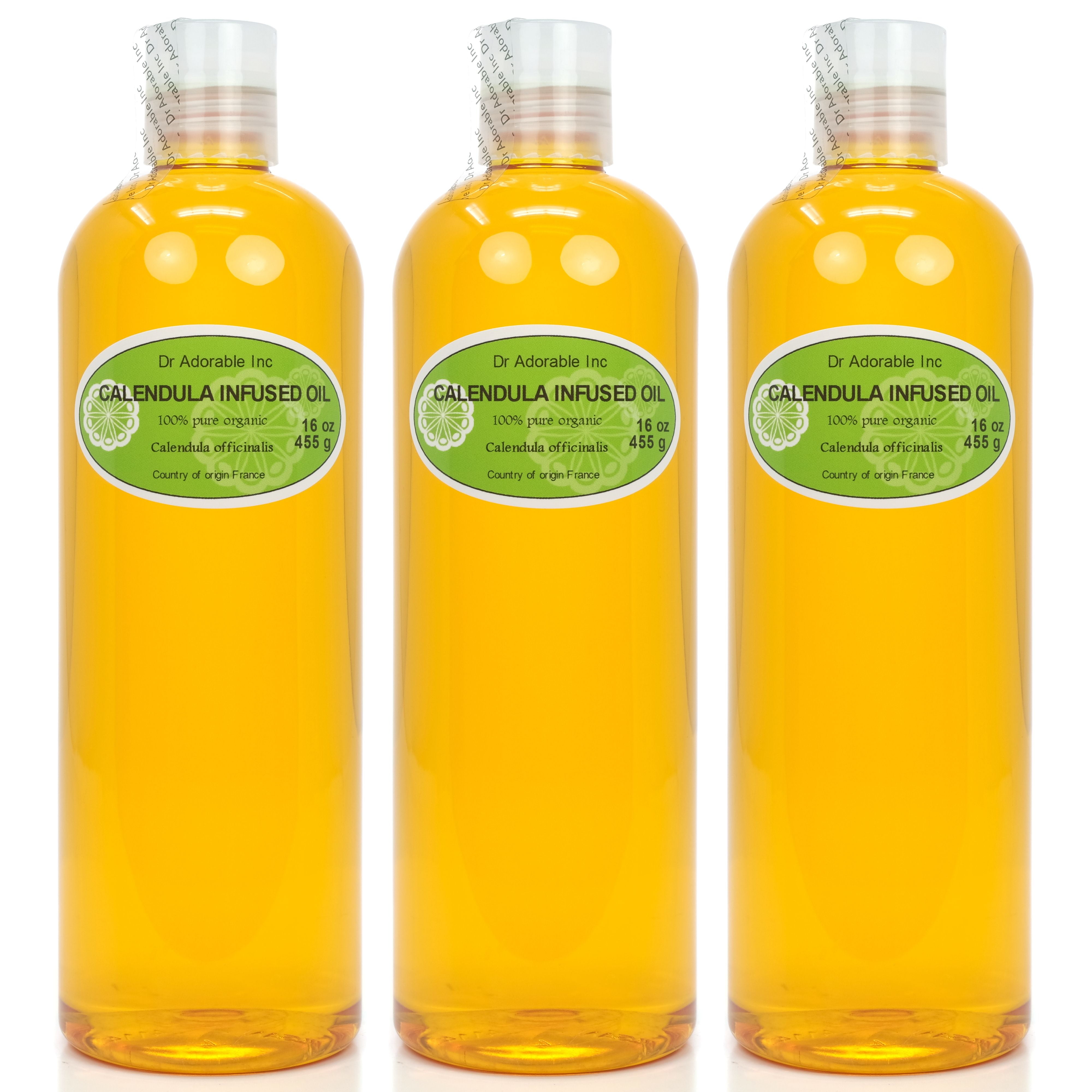 Dr Adorable - 48 oz - Calendula Infused Oil - 100% Pure Organic Cold ...