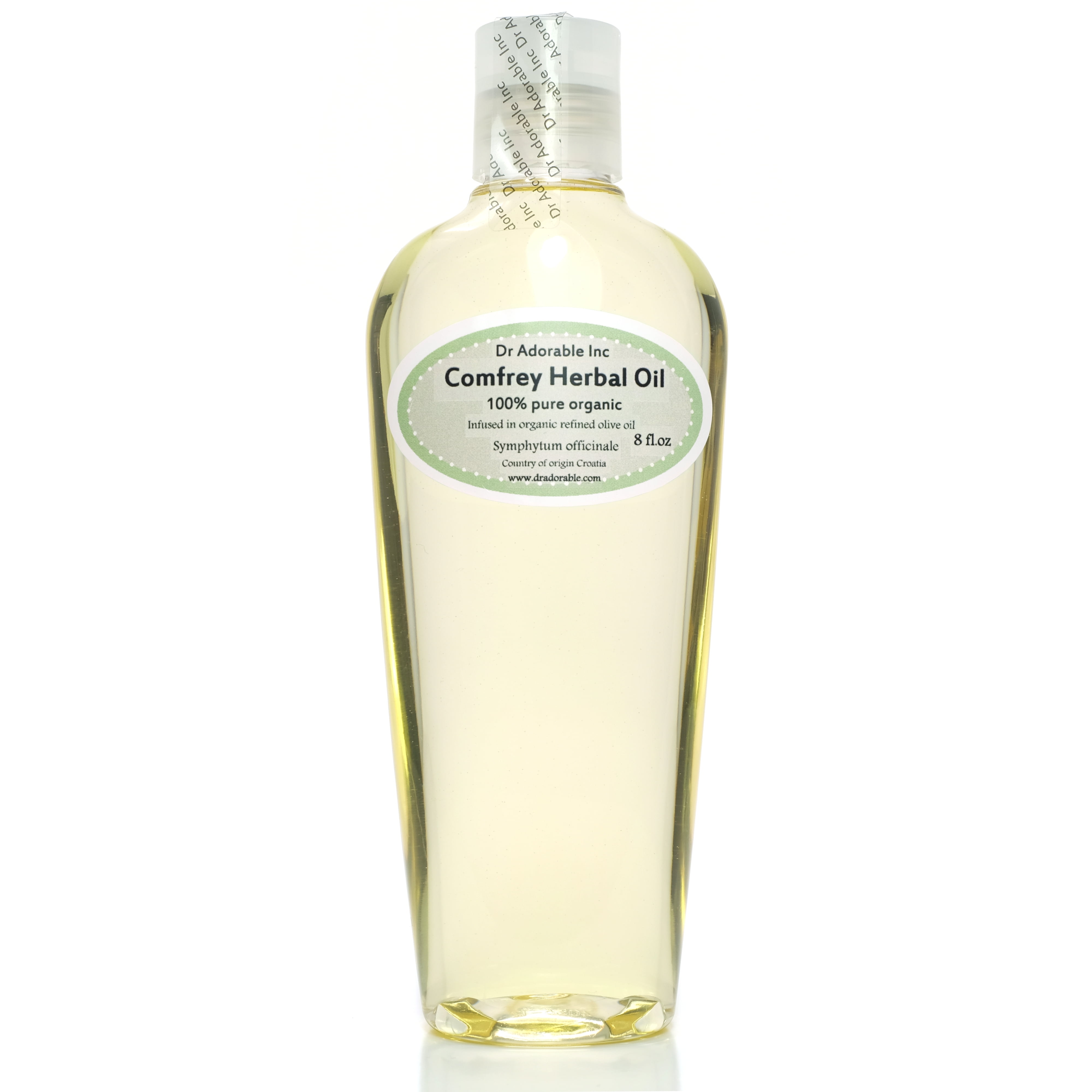 Dr Adorable - 8 oz - Comfrey Herbal Oil - Infused 100% Pure Organic ...