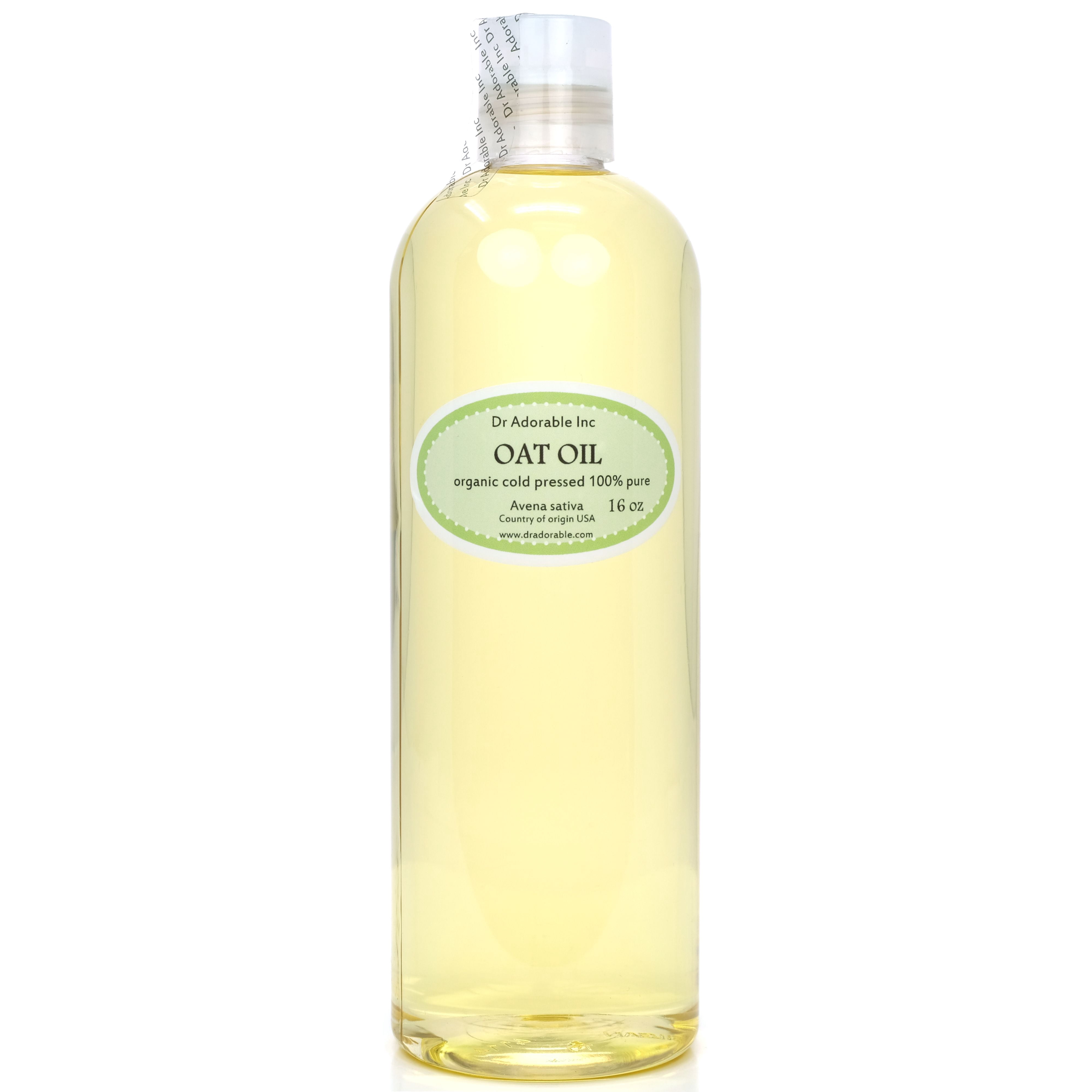 Dr Adorable - 16 oz - Oat Oil - 100% Pure Organic Cold Pressed Natural ...