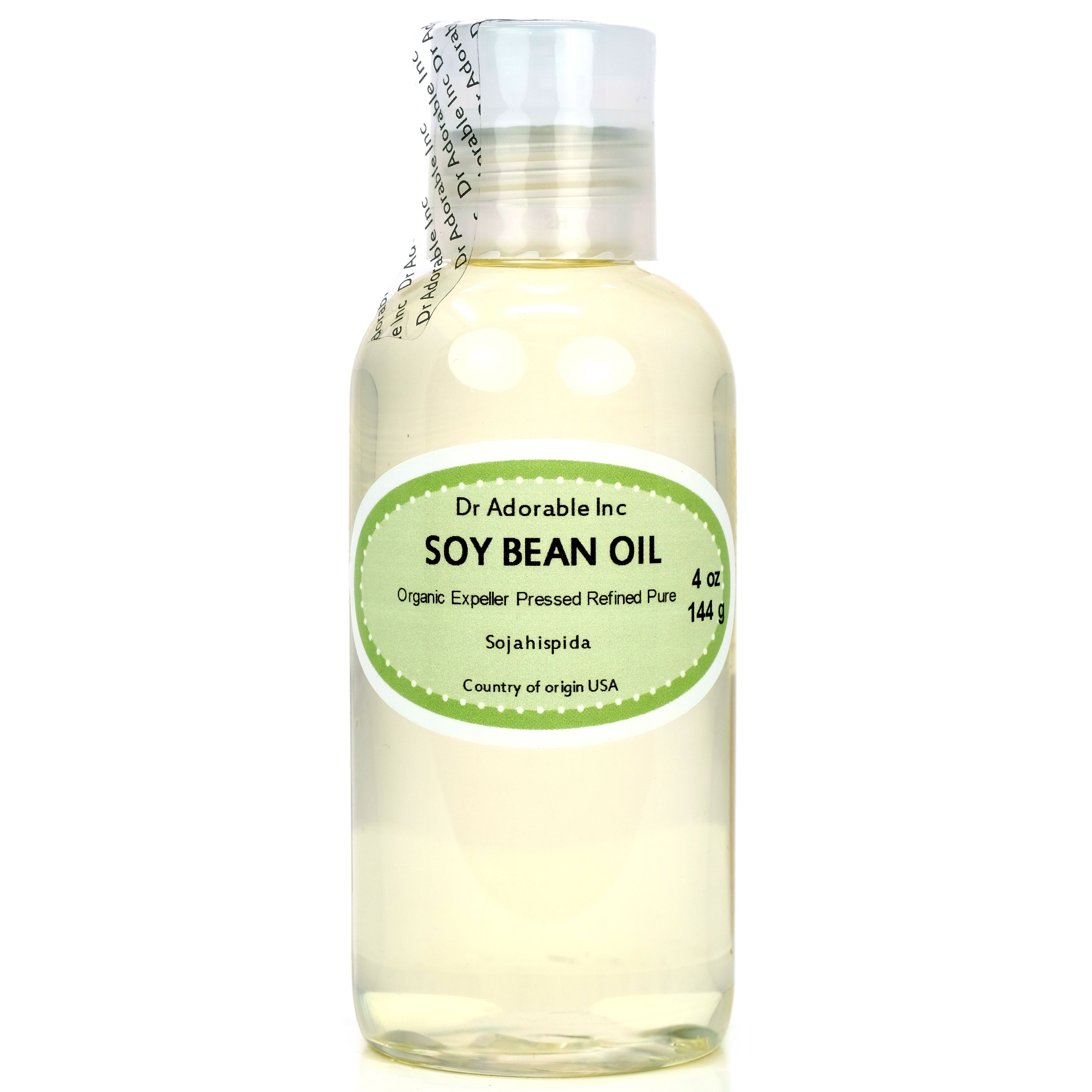 Dr Adorable - 4 oz - Soybean / Soy Bean Oil - Refined 100% Pure Organic ...