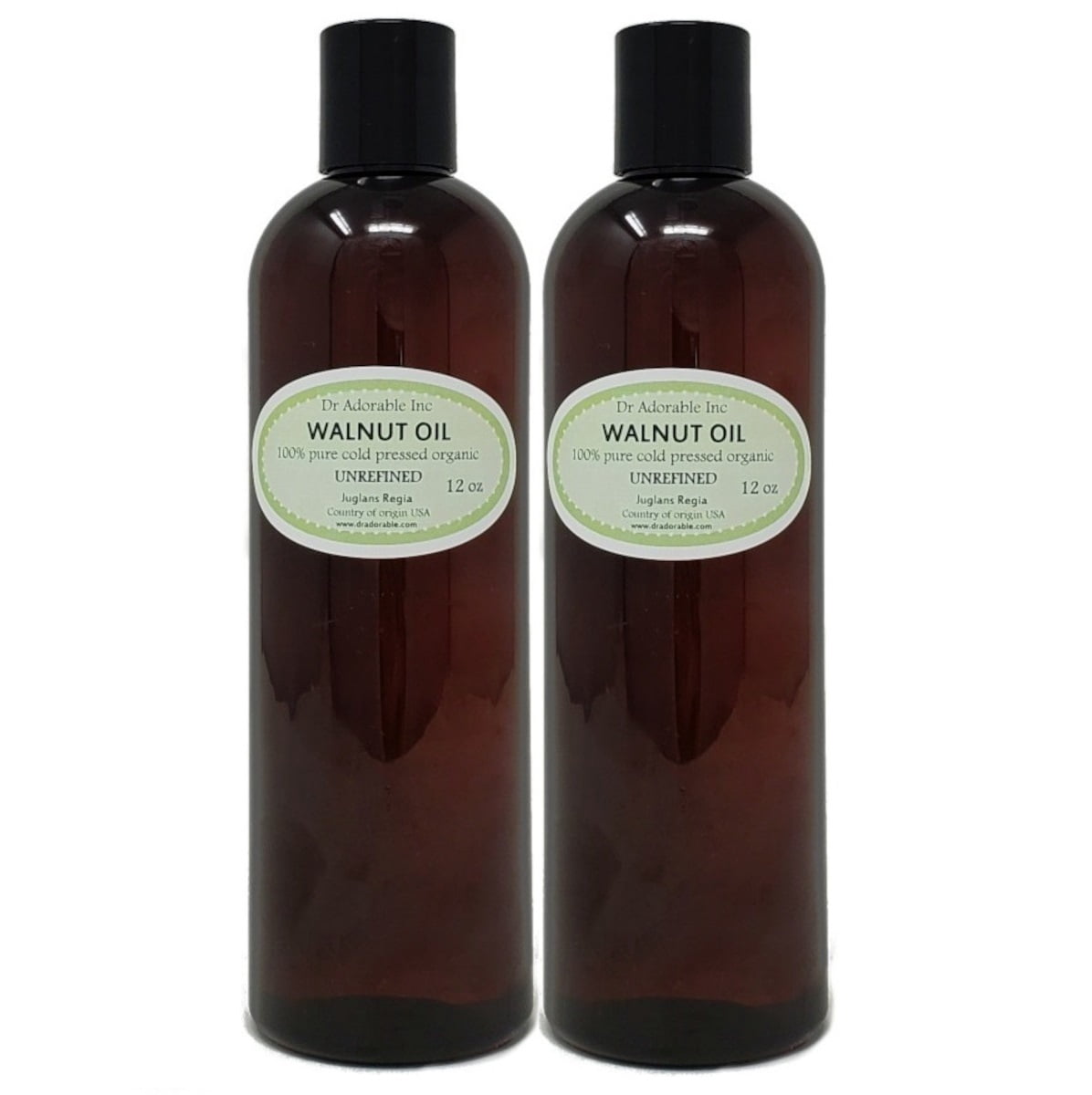 Dr Adorable - 24 oz - Walnut Unrefined Oil - 100% Pure Organic Cold ...