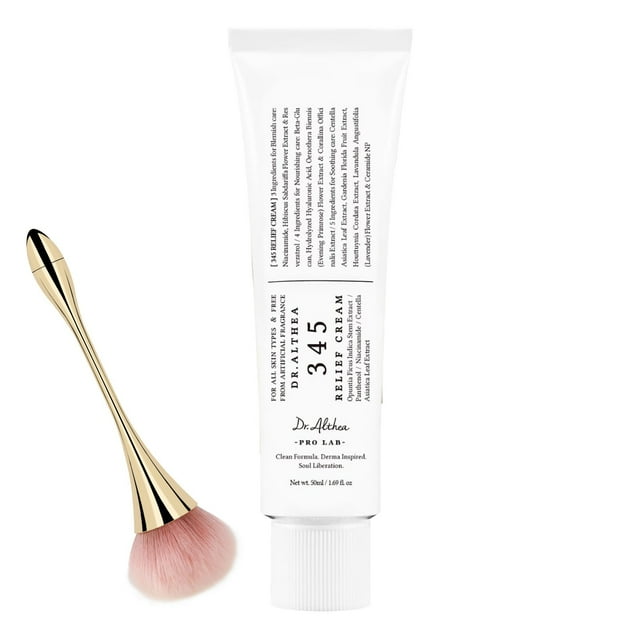 Dr. Althea 345 Relief Cream With Brush | 345 Daily Facial Cream ...