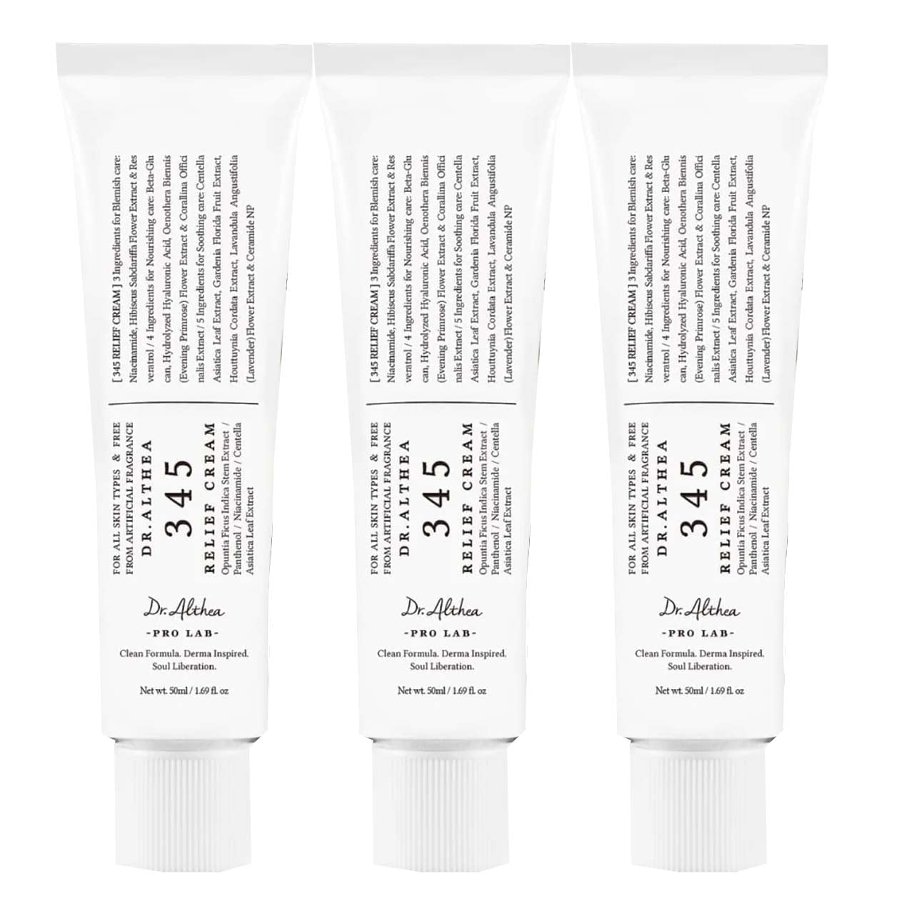Dr.Althea 345 Relief Cream | Daily Face Moisturizer | Blemish Relief Care | Soothing Recovery ...