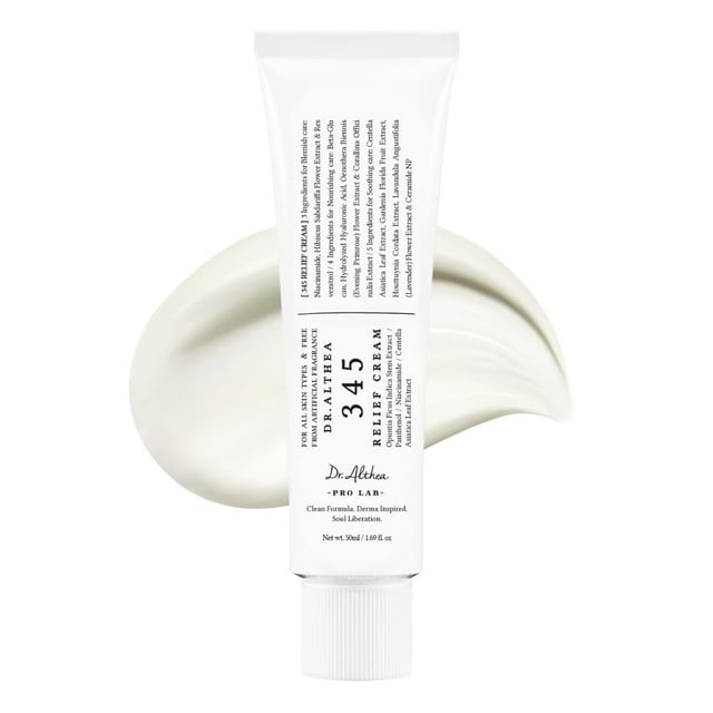 Dr.Althea 345 Relief Cream | Daily Face Moisturizer | Blemish Relief ...