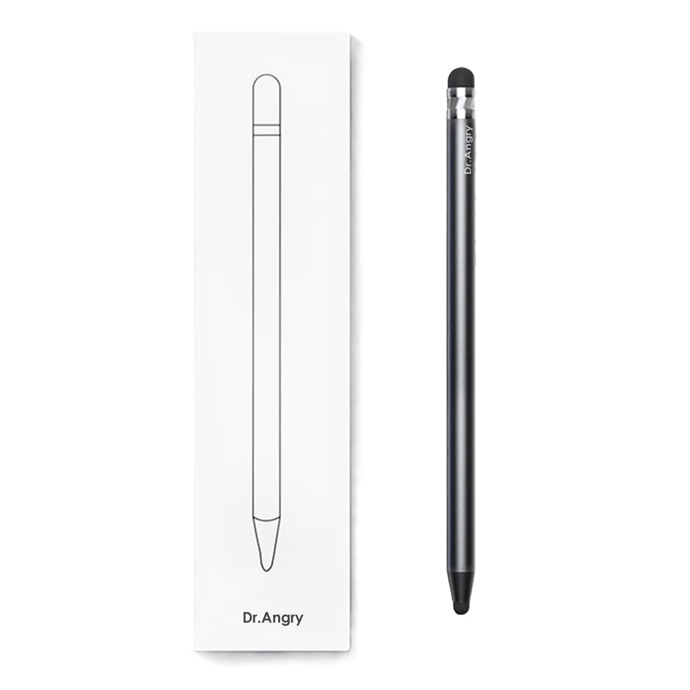 Dr.Angry Touch screen pens, 2 Pcs Black Stylus Pens for Touch Screens ...