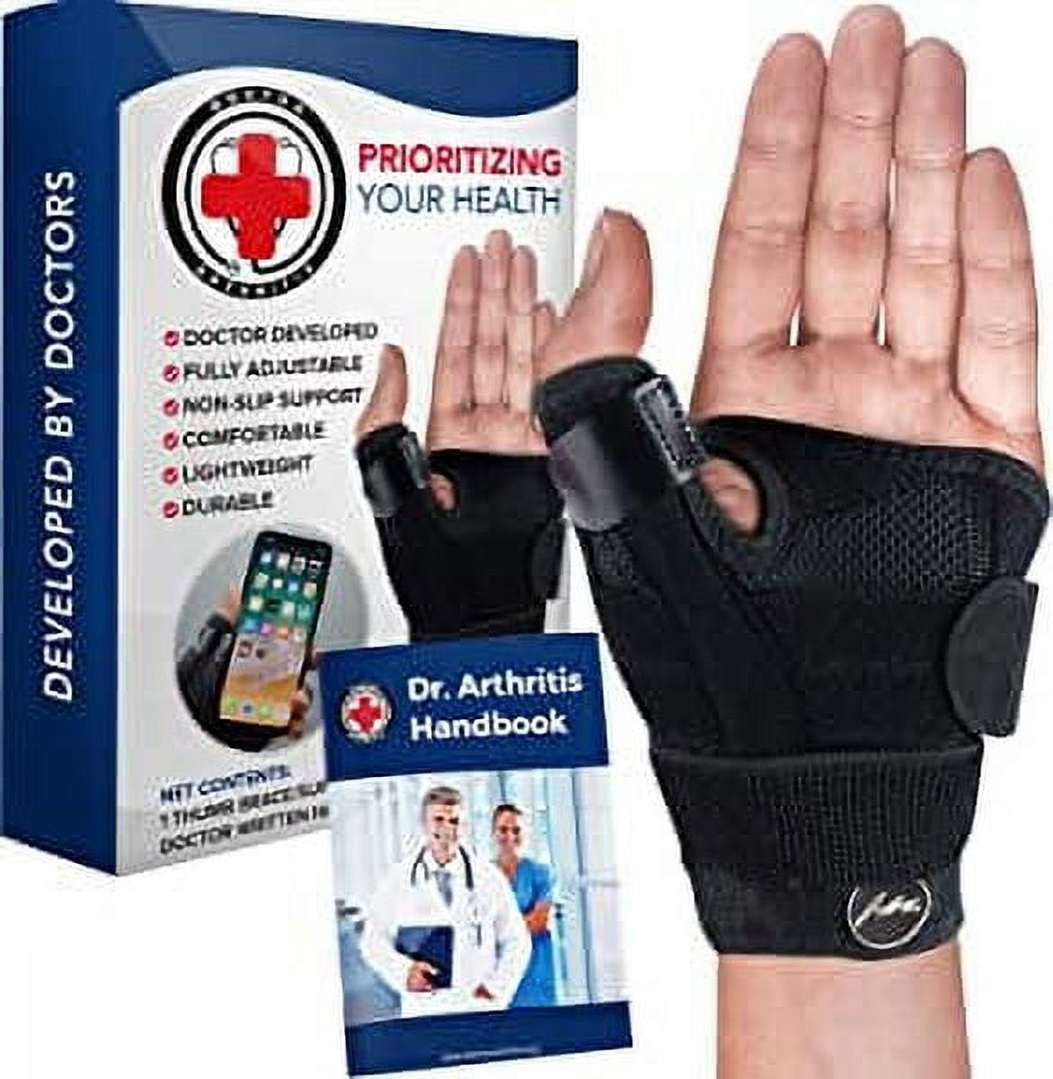 Dr. Arthritis Wrist Wrap & Splint - FDA Approved for Carpal Tunnel ...