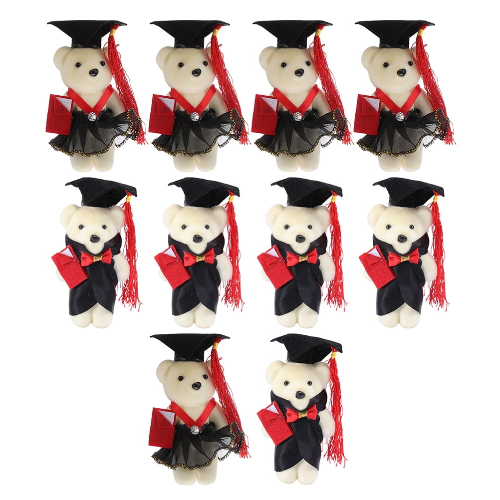 Dr. Bear Bulk Stuffed Animals Decrotive Pillows Standing Graduation ...