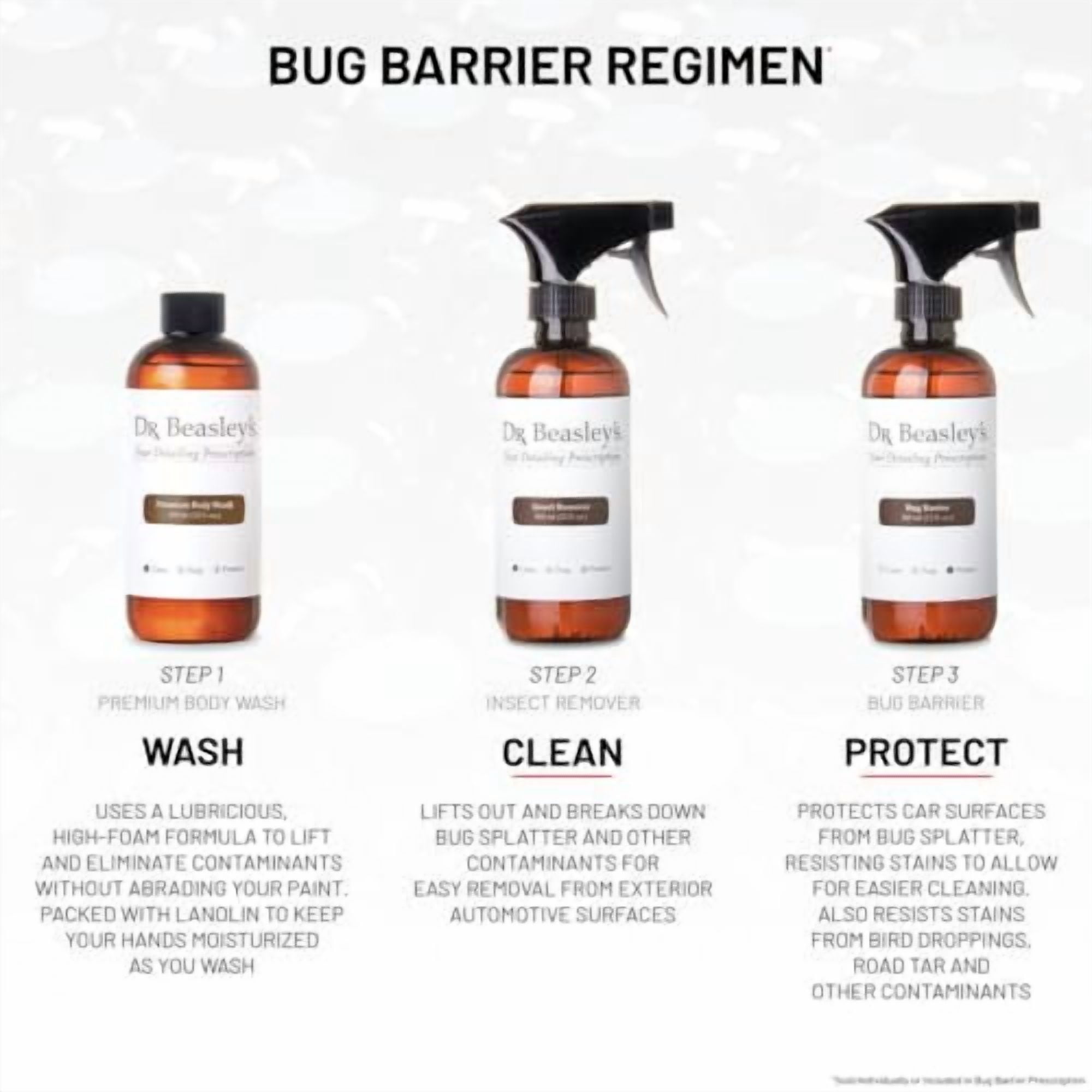 Dr. Beasley's Bug Barrier Prescription for Auto - Complete Bug Removal ...