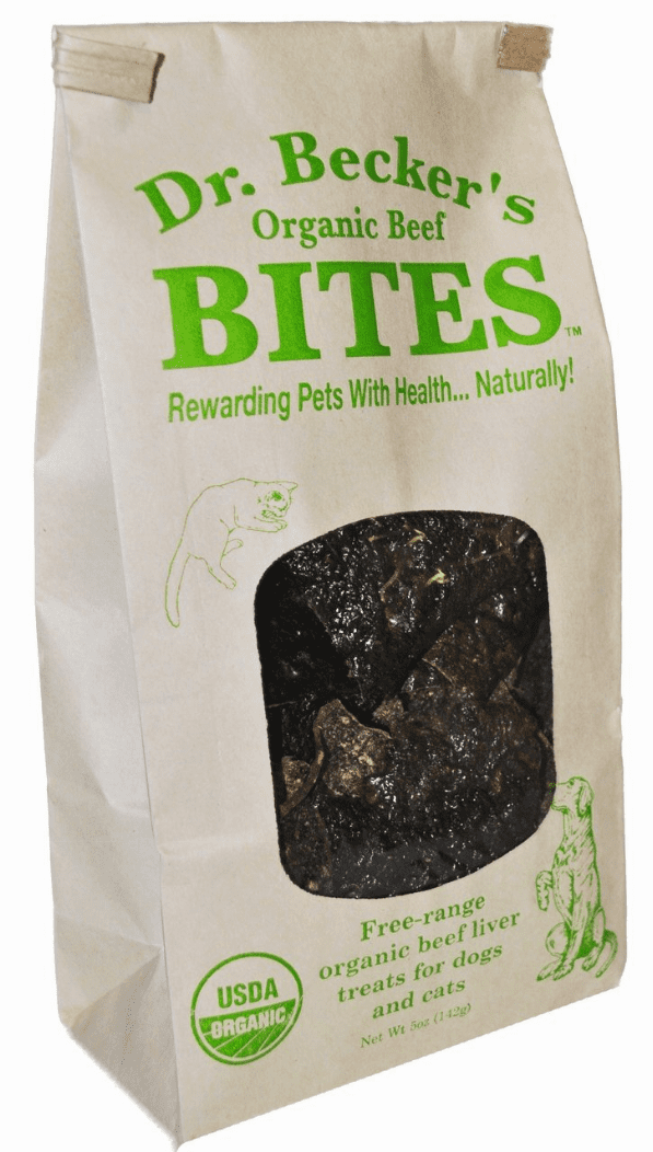 Dr. Becker's Organic Beef Bites for Dogs and Cats 5 oz - Walmart.com