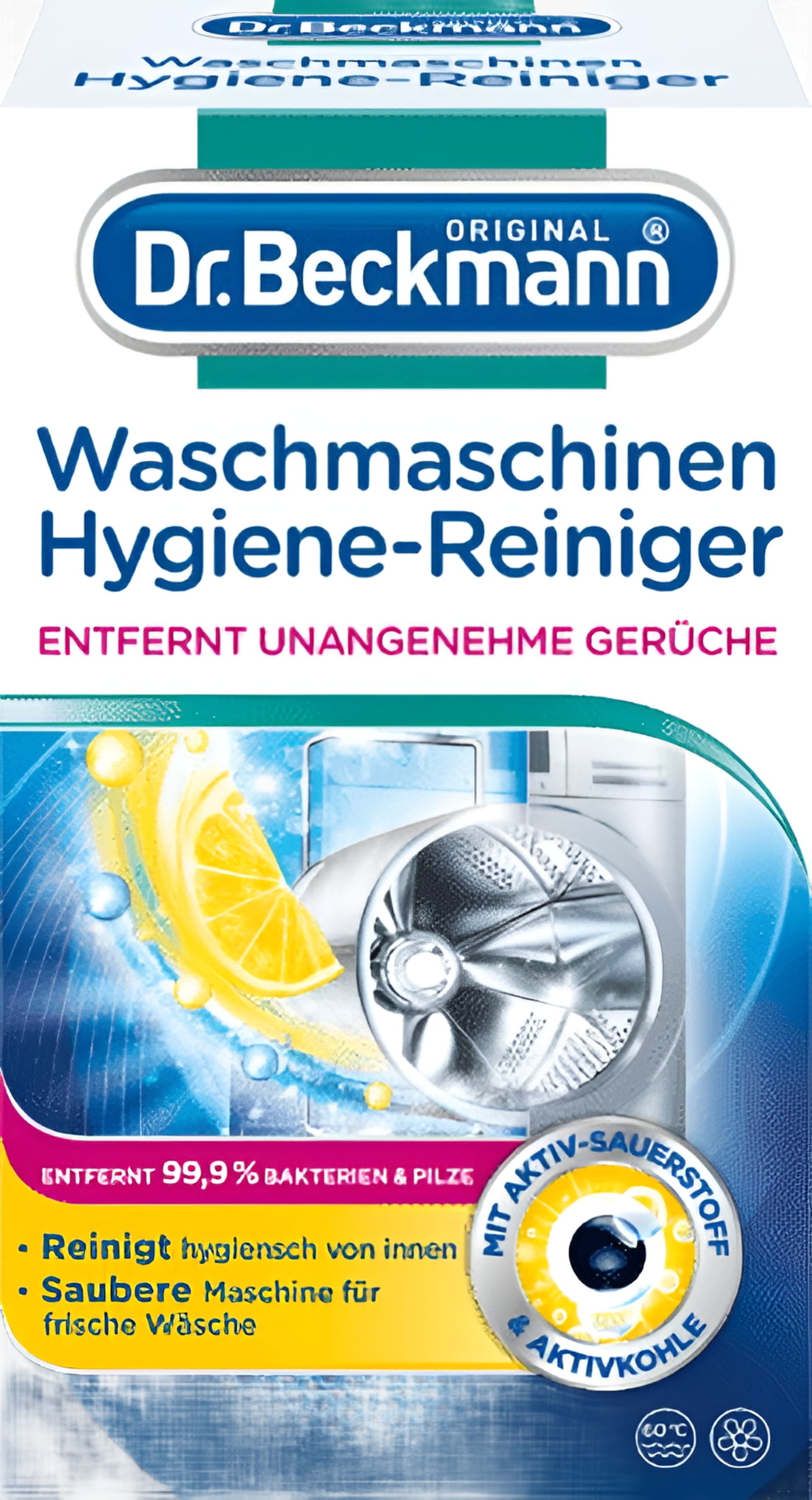 Dr. Beckmann Washing machine cleaner hygiene, 250 g - Walmart.com