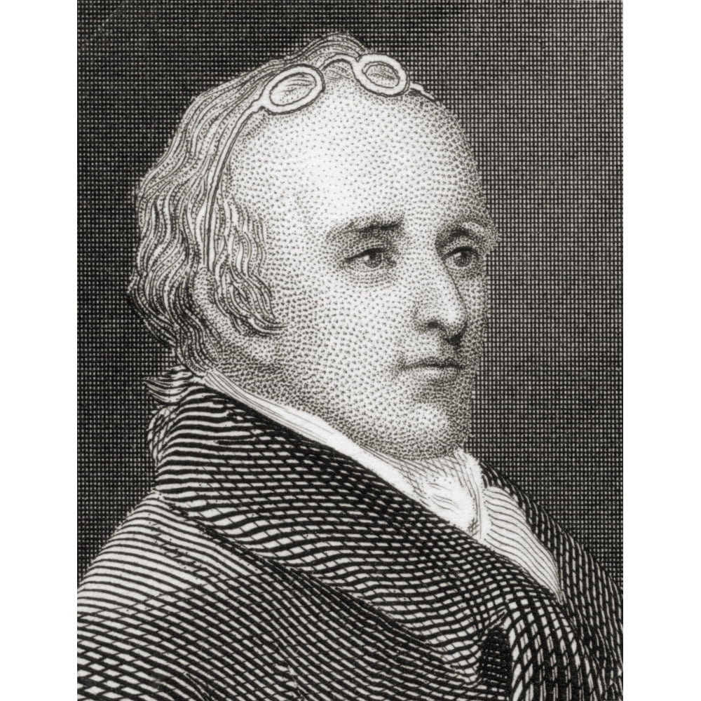 Dr Benjamin Rush 1745 To 1813. American Statesman Physician Writer ...