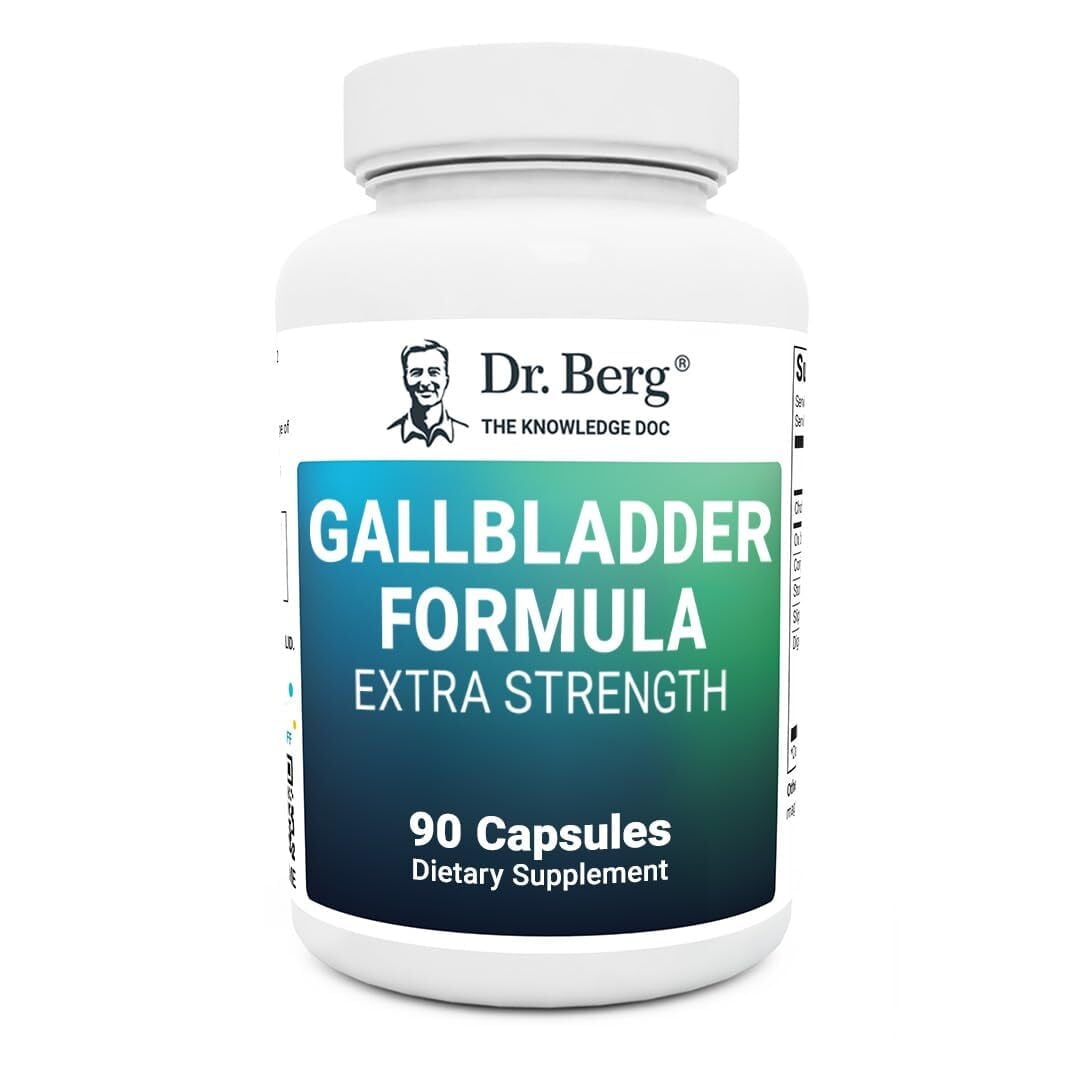 Dr. Berg Extra Strength Gallbladder Formula, Digestive Support with ...