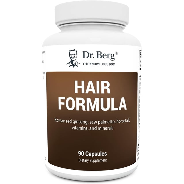 Dr. Berg Hair Vitamins - Supplements for health food stores - Walmart ...