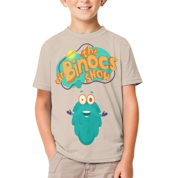 Dr. Binocs T-Shirt for Boys And Girls, Funny Short Sleeve Shirts for ...