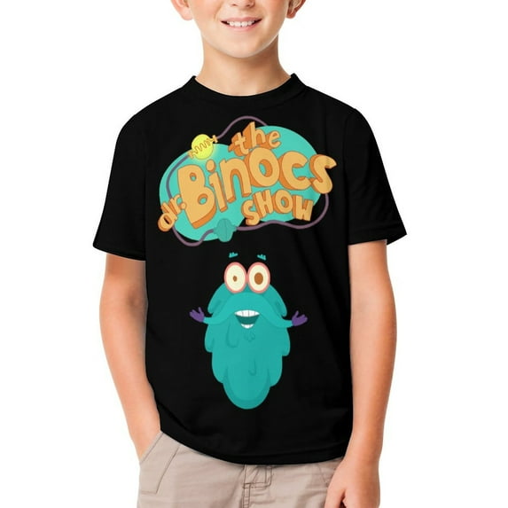 Dr. Binocs T-Shirt for Boys And Girls, Funny Short Sleeve Shirts for ...