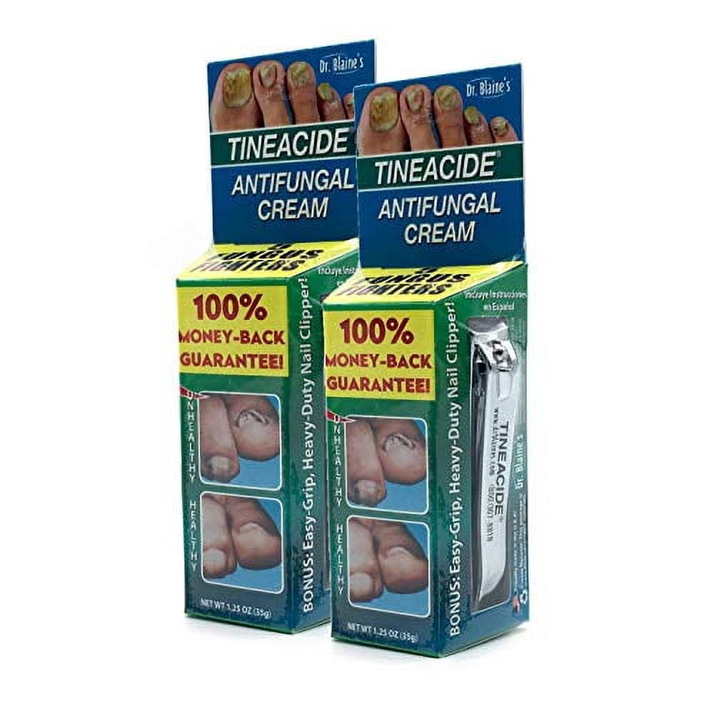 Dr. Blaine's Tineacide Antifungal Cream, 1.25 Ounce (Pack 2) - Walmart.com