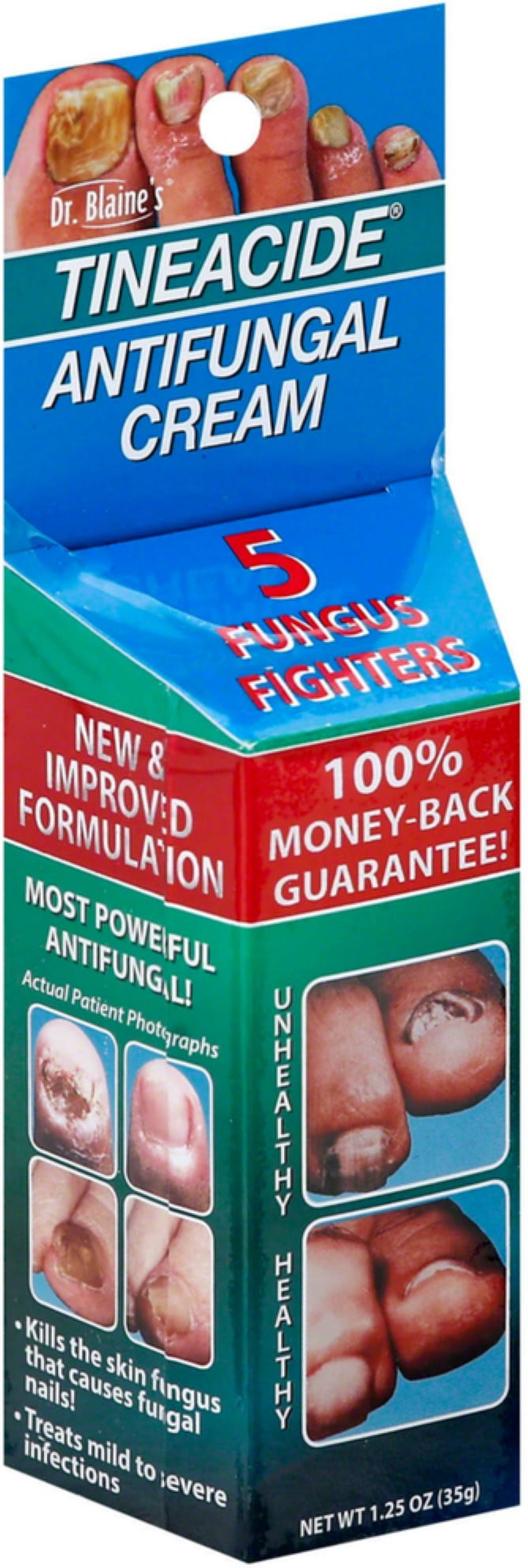 Dr. Blaine's Tineacide Antifungal Cream, 1.25 oz (Pack of 3) - Walmart.com