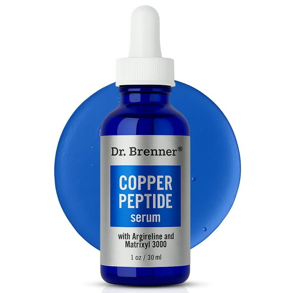 Dr. Brenner Copper Peptide Serum with GHK-Cu peptide, Argireline and ...