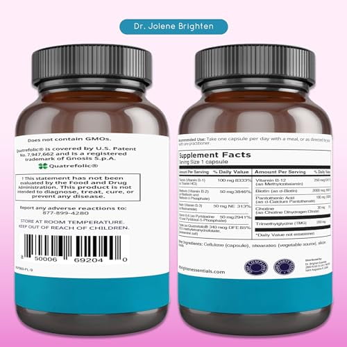 Dr Brighten B Active Plus — Vegan B Vitamin Supplement For Energy