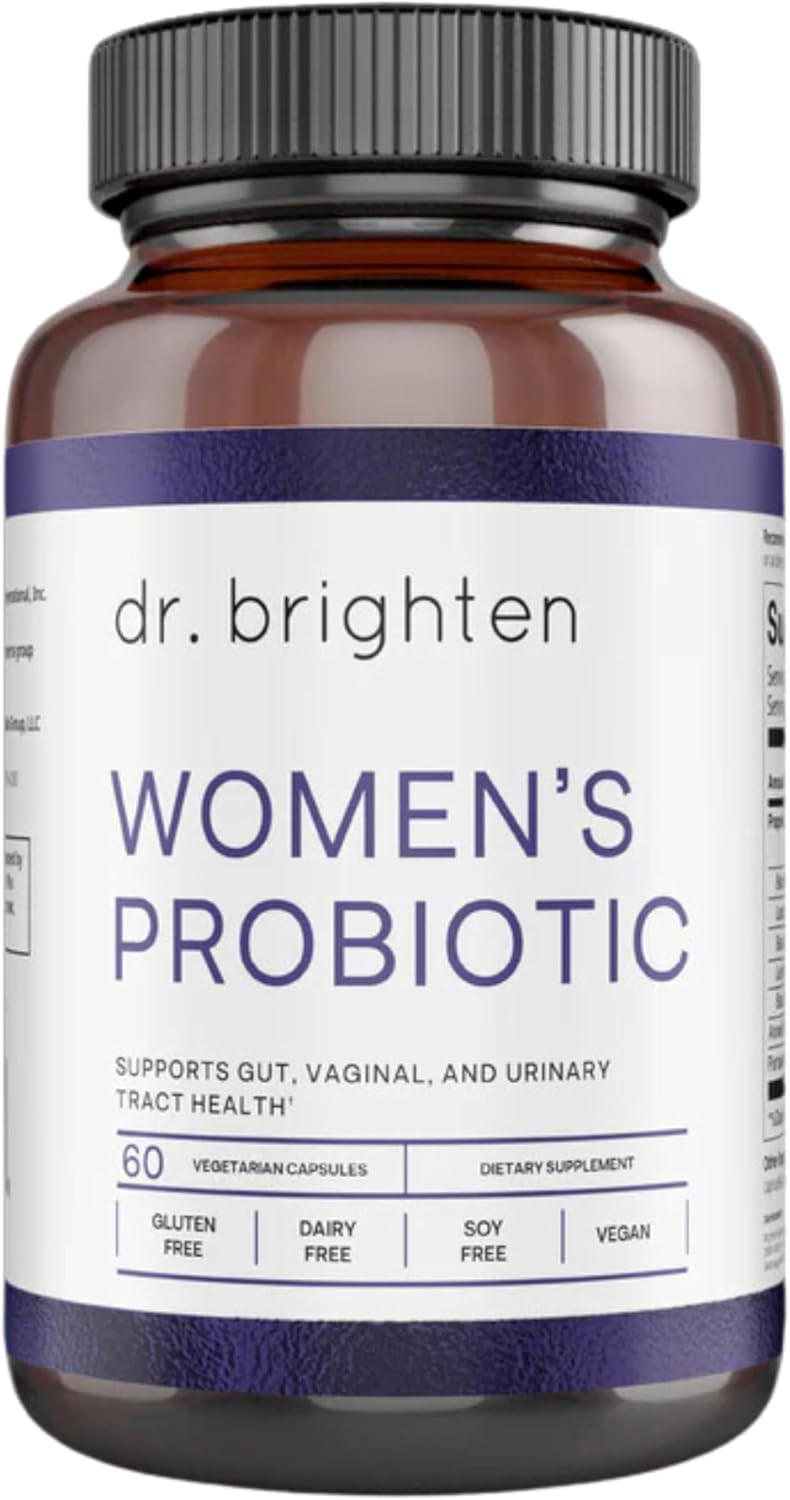 Dr. Brighten Women’s Probiotic - Probiotics, Prebiotics with ...