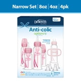 Dr. Brown's Natural Flow Anti-Colic Options+ First Year Baby Bottle ...