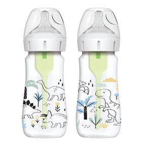 Dr. Brown's Anti-Colic Options + Wide-Neck Baby Bottle, 9 oz/270 ml ...