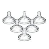 Dr. Brown's, Baby Bottle Nipple, Level 4, Fast Flow, 9m+ 6pk - Walmart.com