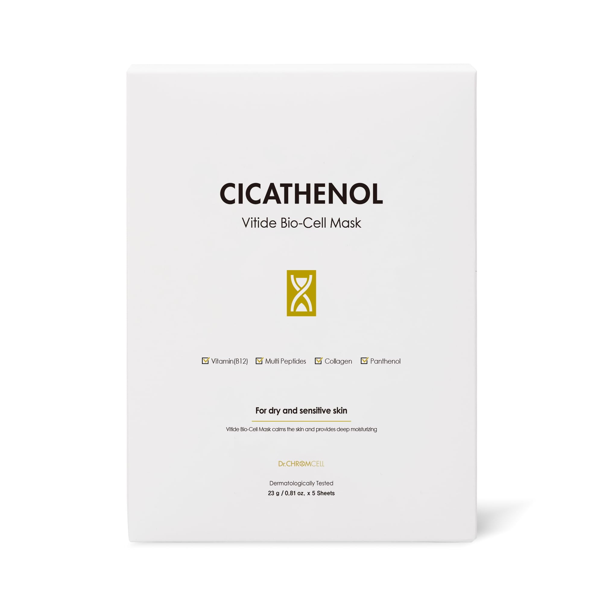 Dr.CHROMCELL] CICATHENOL Vitide BioCell Mask | Korean Hydrogel Mask ...
