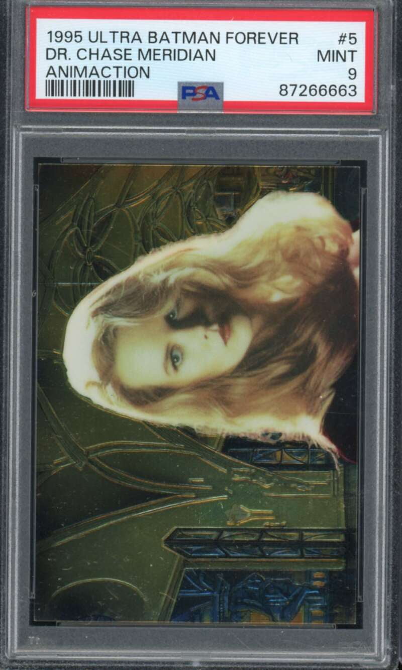 Dr. Chase Meridian Card 1995 Ultra Batman Forever #5 PSA 9 - Walmart.com