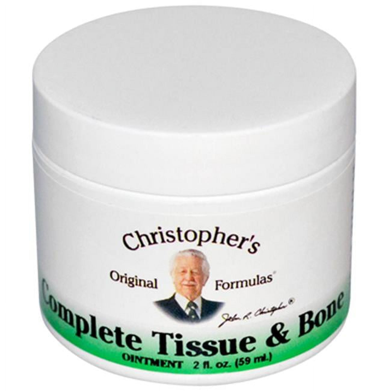 Dr. Christopher's Formulas Complete Tissue and Bone Ointment - 2 oz ...