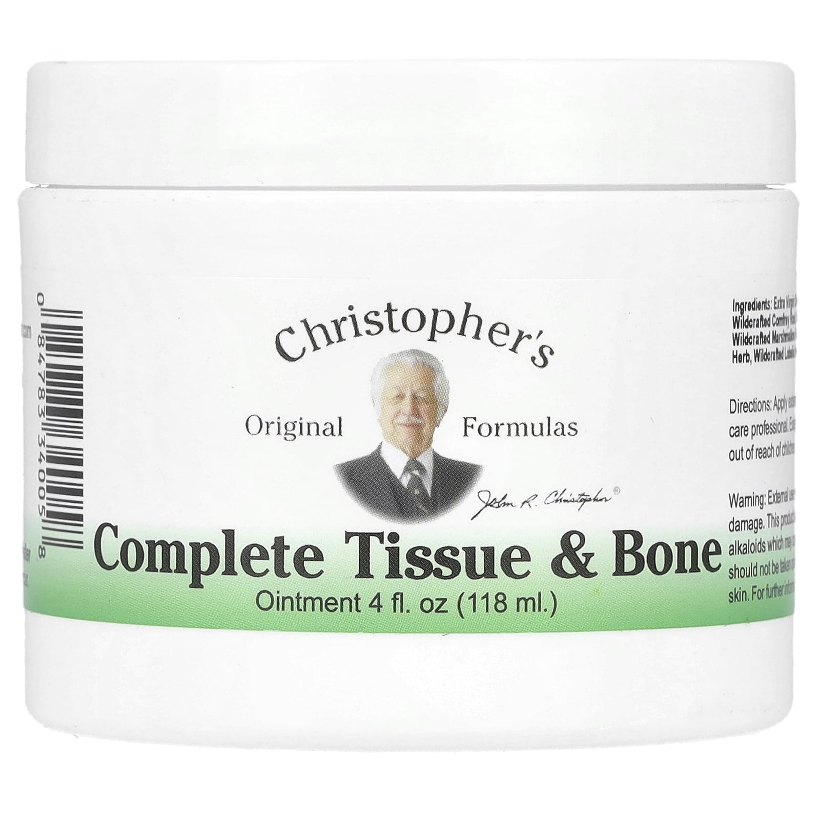 Dr. Christopher's Original Formulas Complete Tissue and Bone Ointment ...