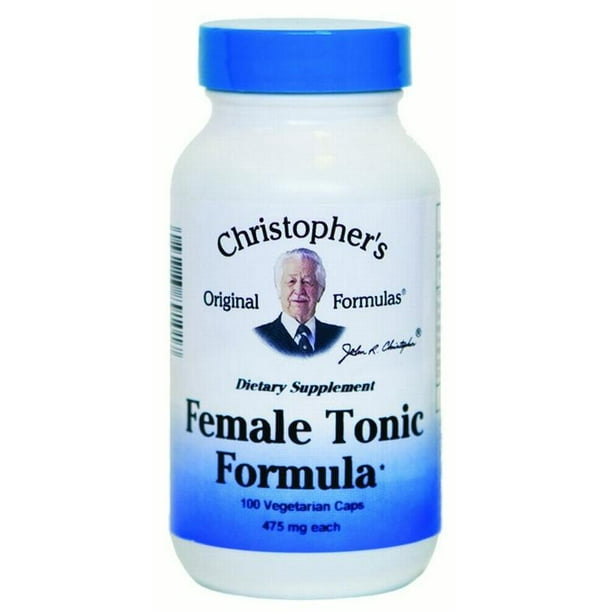 Dr. Christopher's Original Formulas Female Tonic Formula Capsules, 100 Ct - Walmart Business ...