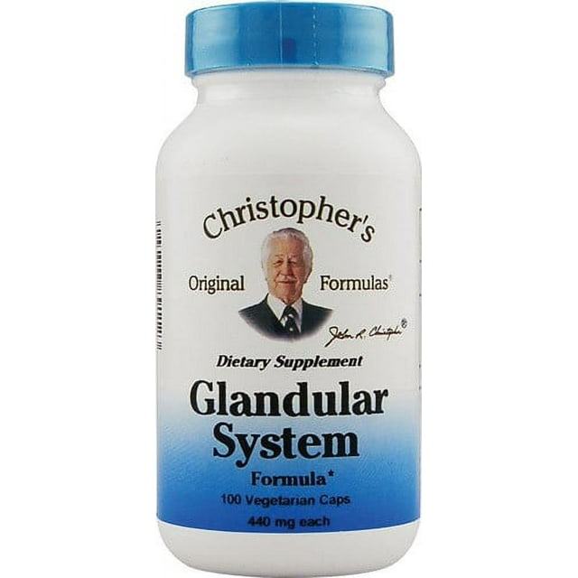 Dr. Christopher's Original Formulas Glandular System Formula Capsules, 100 Ct - Walmart.com